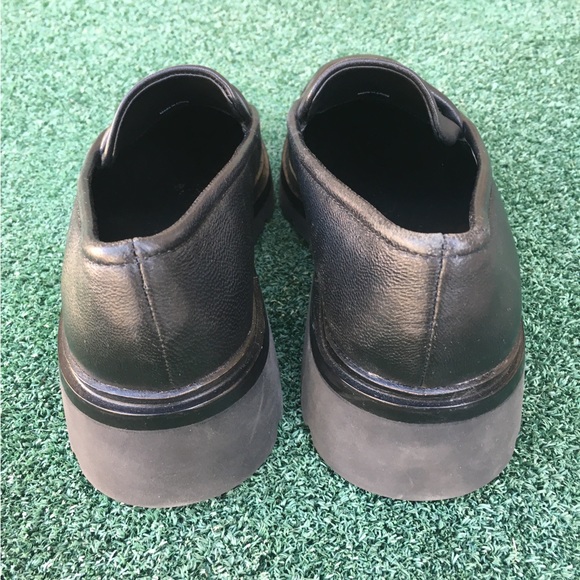 Vince | Shoes | Nwt Vince Robin Lug Sole Loafer Leather Black 37 | Poshmark